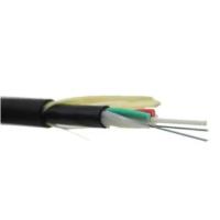 China Single Mode ADSS All Dielectric Fiber Optic Cable 12 24 48 96 Core For Aerial for sale