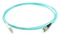 China LC UPC To FC UPC Fiber Optic Patch Cable Multimode Simplex OM3 OM4 for sale