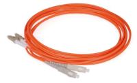 China Multimode Duplex Fiber Optic Patch Cord OM1 OM2 SC APC To SC APC for sale