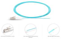 China High Power Simplex Single Mode Fiber Pigtail Sc / APC To Sc/APC Fiber Cable Pigtail for sale