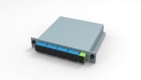 China FTTH Cassette Type Fiber Optic Coupler PLC Splitter Lgx ABS Box Module Inserted Type for sale