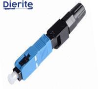 China Sc Upc Fiber Optic Cable Connector 0.9 2.0 3.0mm Pre Polished Ferrule Field Assembly Connector for sale