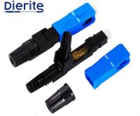 China Sc Upc Fiber Optic Cable Connector 0.9 2.0 3.0mm Pre Polished Ferrule Field Assembly Connector for sale