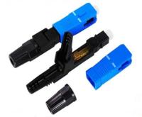 China Sc Upc Fiber Optic Cable Connector 0.9 2.0 3.0mm Pre Polished Ferrule Field Assembly Connector for sale