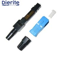 China Singlemode Sc Upc Fast Connector 0.9mm 2.0mm 3.0mm Field Assembly Connector for sale