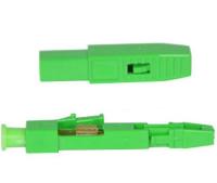 China Field Assembly Fiber Optic Connector LC APC Singlemode Pre Polished Ferrule Quick Connector for sale