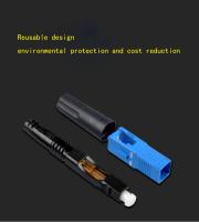 China OEM Fiber Optic Connector Embedded Singlemode 0.9 2.0 3.0mm Sc APC Quick Connector for sale
