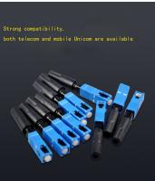 China OEM Fiber Optic Connector Embedded Singlemode 0.9 2.0 3.0mm Sc APC Quick Connector for sale