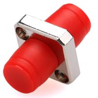 China Square Solid Metal Optical Fiber Adapter FC Upc To FC Upc Singlemode Multimode for sale