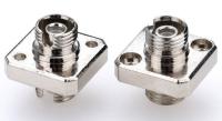 China Square Solid Metal Optical Fiber Adapter FC Upc To FC Upc Singlemode Multimode for sale