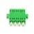 China Quad Single Mode Fiber Optic Adapter LC APC To LC APC Fiber Flange Sc Connector for sale