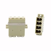 China Om1 Om2 Fiber Optic Adapter LC Upc To LC Upc Quad Adapter for sale