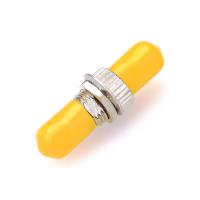 China Simplex Multimode Metal Fiber Optic Coupler St Upc To St Upc Without Flange for sale