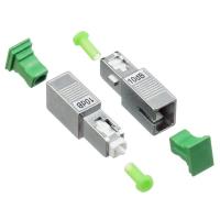 China Metal Sc APC Fiber Optic Attenuator Single Mode Male To Female 3dB 5dB 10dB for sale