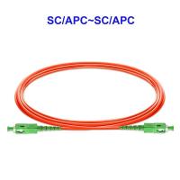 China Multimode Om1 Om2 Fiber Jumper Cable Simplex Sc LC Connector Optical Patch Cord for sale