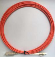 China Multimode Om1 Om2 Fiber Jumper Cable Simplex Sc LC Connector Optical Patch Cord for sale