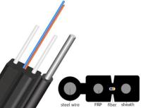China Self Supported Outdoor Fiber Optic Cable Pre Terminated Drop Wire Cable Sc To Sc APC/Upc Simplex for sale
