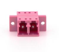 China Telecom Ut Fiber Optic Adapter LC Upc To LC Upc Om1 Om2 Duplex Adapter for sale