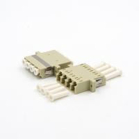 China FTTH Optical Fiber LC Upc Adapter Multimode Quad Om1 Om2 Quad Coupler for sale