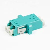 China LC Upc To LC Upc Duplex Om3 adapter Plastic Standard Or Hybrid Fiber Optic Connector Adapter for sale