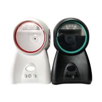 China 20-100mm Width Desktop Barcode Scanner With 10mil Resolution And 200 Scans/Second Speed for sale