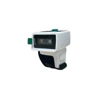 China FR110 Display Wireless Finger Ring Bluetooth Scanner Gun 2.4G QR Code Inventory Express Inventory for sale