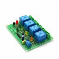 China 4-Layer PCB Board with White Silkscreen Color for B2B for sale