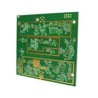 China FR4 Rigid PCB With 2-20 Layer Count And Green Solder Mask Color for sale