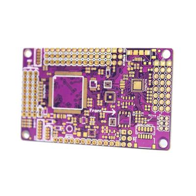 China Black Silkscreen Rigid PCB With 3/3mil Min Trace / Space And HASL Surface Finish for sale