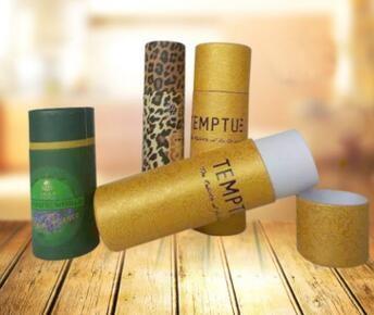 China Customized Printing Cylinder Paper Tube Cardboard Packaging Boxes Round Paper Tube With EVA Insert For Glass Test Tube W for sale