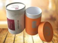 China Customized Printing Cylinder Paper Tube Cardboard Packaging Boxes Round Paper Tube With EVA Insert For Glass Test Tube W for sale