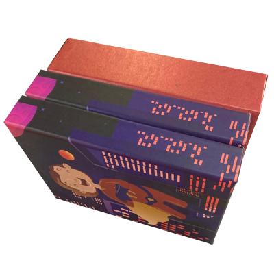 China Customized Personalized Logo Ring/Necklace/Bracele/Jewelry Gift Packing Box Paper Packaging Box with Sponge for sale