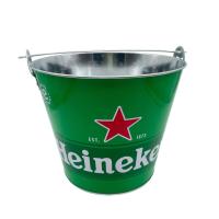 China Wholesale Custom Large Gallon Beer Wine Metal Ice Galvanized Tin Beverage Bucket for Parties for sale