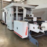 China 6 Color Central Drum Flexo Printing Machine For Non Woven for sale