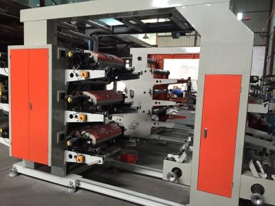 China Multicolor Narrow Web Roll To Roll Flexo Printing Machine For Paper Film for sale