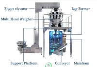 China Automatic Vertical Emboss Machine 0.15mm Mixed Dried Fruit Snacks for sale