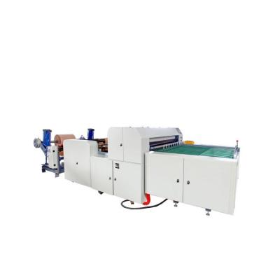 China Sheet Cutting Slitting Rewinder Machine 4.0KW Power 800mm With PLC Touch Screen for sale