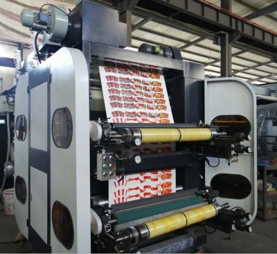 China HJ-800 Flexographic Printing Machine 750mm 800mm Width 280-1200mm for sale