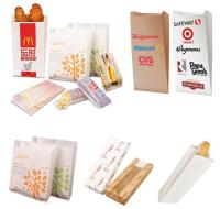 China Bag Sealing And Cutting Machine Kraft Paper Bag Making Machine With 420 To 600 Mm Bag Width And 400 Mesh Ceramic Printing Roller for sale