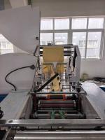 China Bag Sealing And Cutting Machine Kraft Paper Bag Making Machine With 420 To 600 Mm Bag Width And 400 Mesh Ceramic Printing Roller for sale