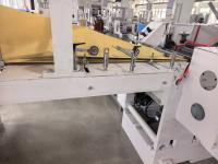 China Bag Sealing And Cutting Machine Kraft Paper Bag Making Machine With 420 To 600 Mm Bag Width And 400 Mesh Ceramic Printing Roller for sale