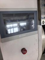 China Bag Sealing And Cutting Machine Kraft Paper Bag Making Machine With 420 To 600 Mm Bag Width And 400 Mesh Ceramic Printing Roller for sale