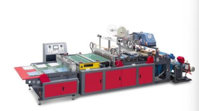 China high speed  pe pp opp bopp Double Channel Express Bag Making Machine for sale