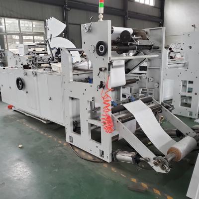 China High Speed Automatic Paper Bag Making Machine 160-420mm For Snack Packing#automatic shopping bag making machine for sale
