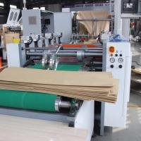 China 4 Color Square Bottom Paper Bag Machine 50HZ , Cement Paper Bag Making Machine for sale