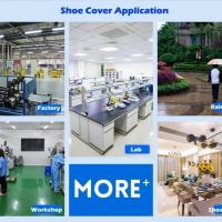 China Substrate Non Woven Shoe Cover Making Machine CE Class III for sale