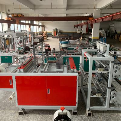 China Double Layer Rolling Flat And T - Shirt Bag Machine 220V Degradable for sale