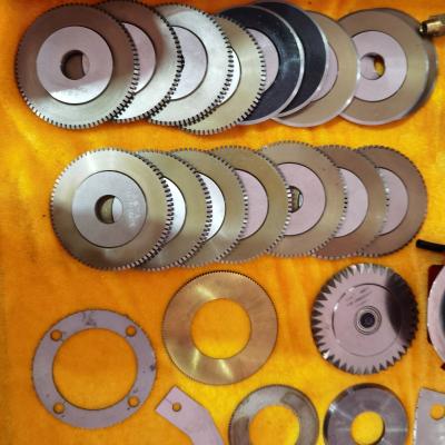 China Rotary Die Cutting Metal Slitting Round Blades Industrial Copper Aluminum Foil for sale