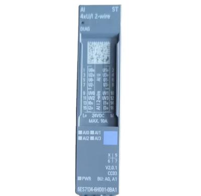 China 6ES7134-6HD01-0BA1 SIMATIC ET 200SP AI 4XU/I 2-wire Analog Input Module for Industrial for sale