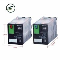 China RXM2LB2BD Small Schneider RXM Relay 2 C/O-24 V DC-5 A With LED PLC Original Products for sale